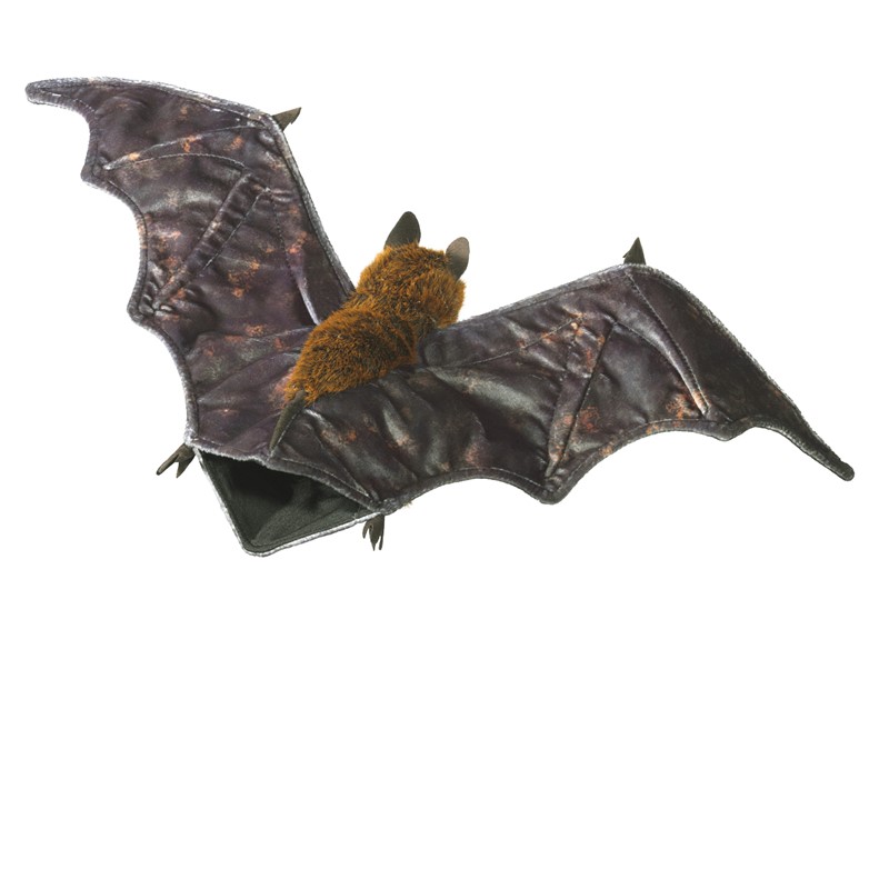 Folkmanis Bat, Fruit Puppet – Canadian Puppet Shop
